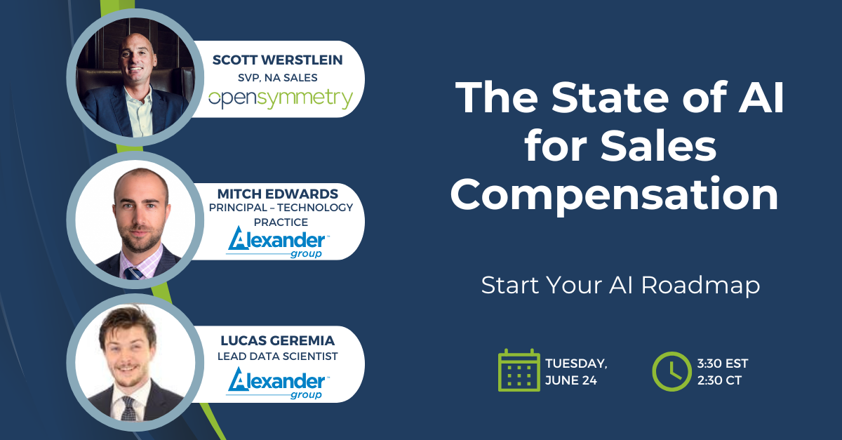 The State of AI for Sales Compensation | OpenSymmetry